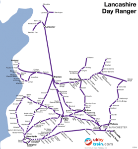 Lancashire Day Ranger rail pass