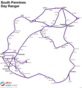 South Pennines Day Ranger rail pass