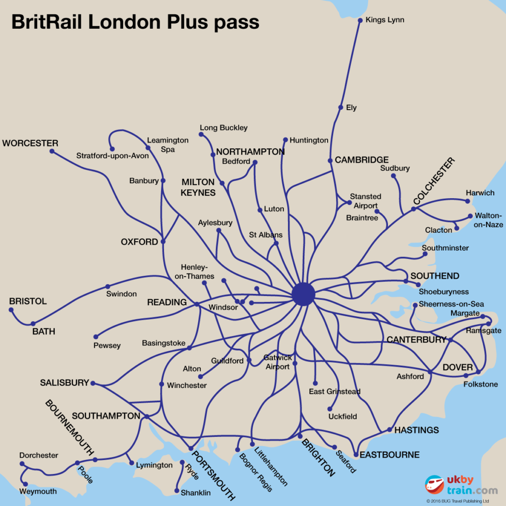 Explore southeast England with the BritRail London Plus pass